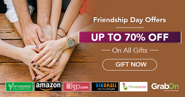 Friendship Day Offers 2021: Online Sale On Special Gifts - GrabOn