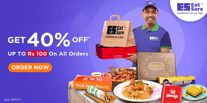 EatSure Offers, Coupon Codes: Get Flat 50% OFF Oct 2023